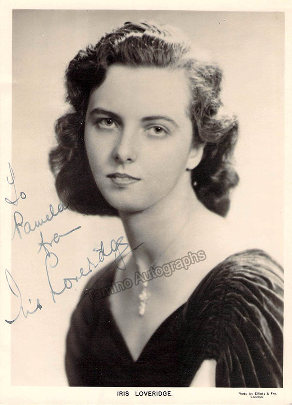 Iris Loveridge Autograph Signed Photograph – Tamino