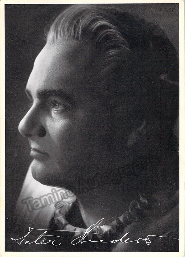 ANDERS, Peter - Signed Photo | Authentic Guaranteed – Tamino