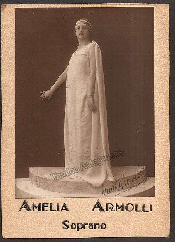 Armolli, Amelia - Signed Photograph – Tamino