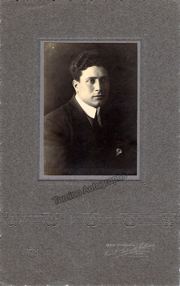 Beuf, Augusto - Signed Photograph – Tamino