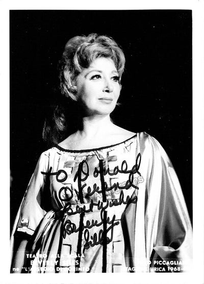 Beverly Sills Autographs – Tamino
