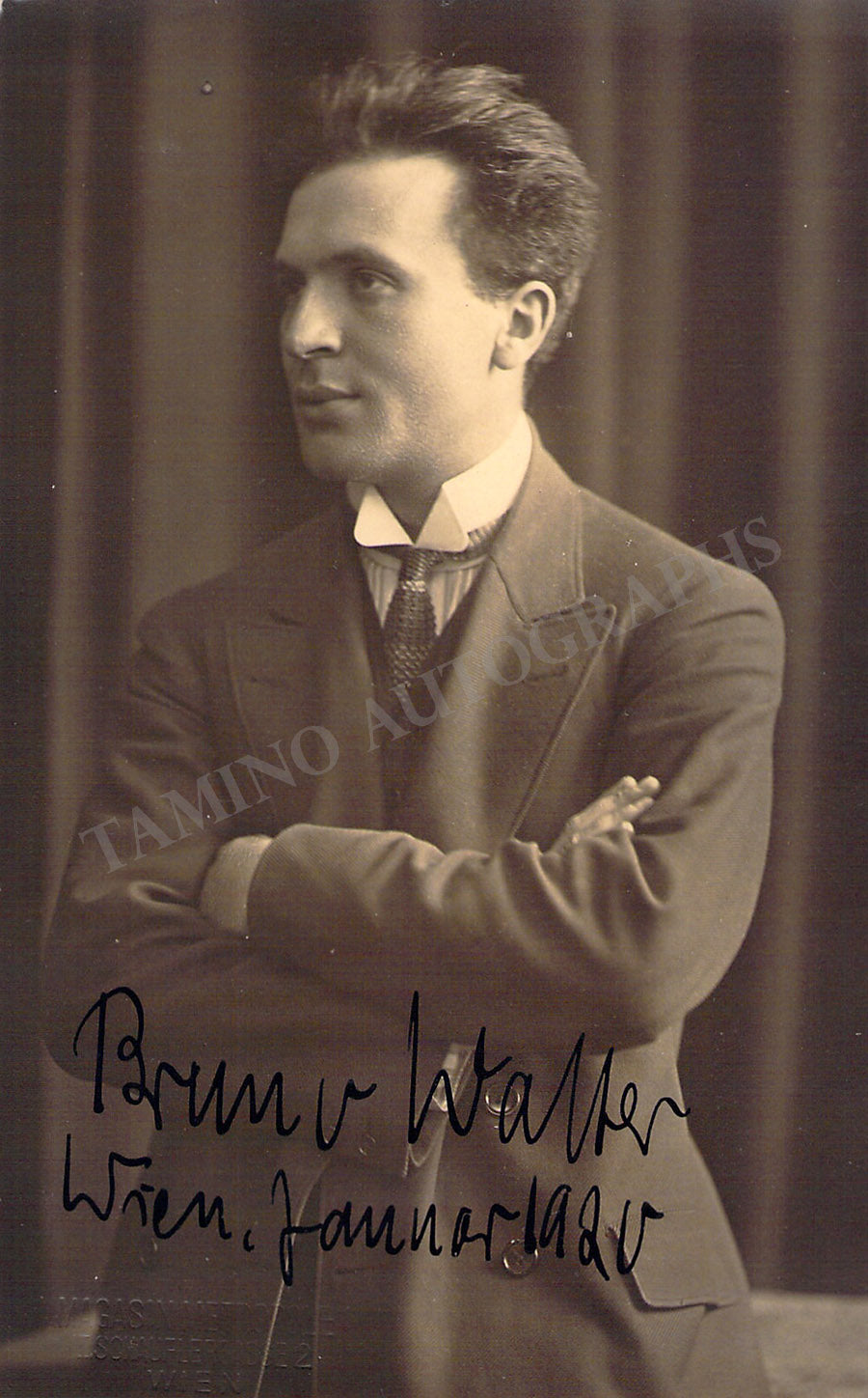 Walter, Bruno - Various Autographs – Tamino Autographs