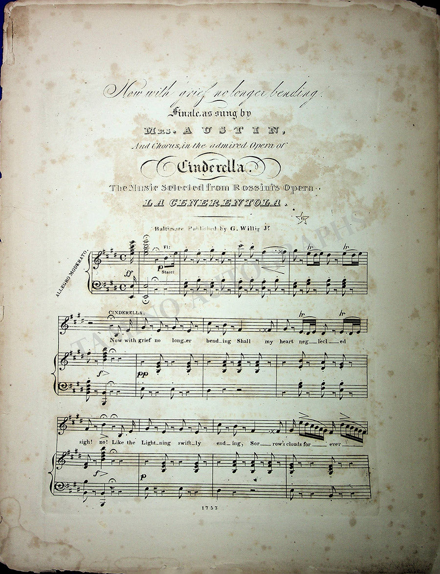 Opera Vintage Collection of Scores from Songs & Arias – Tamino