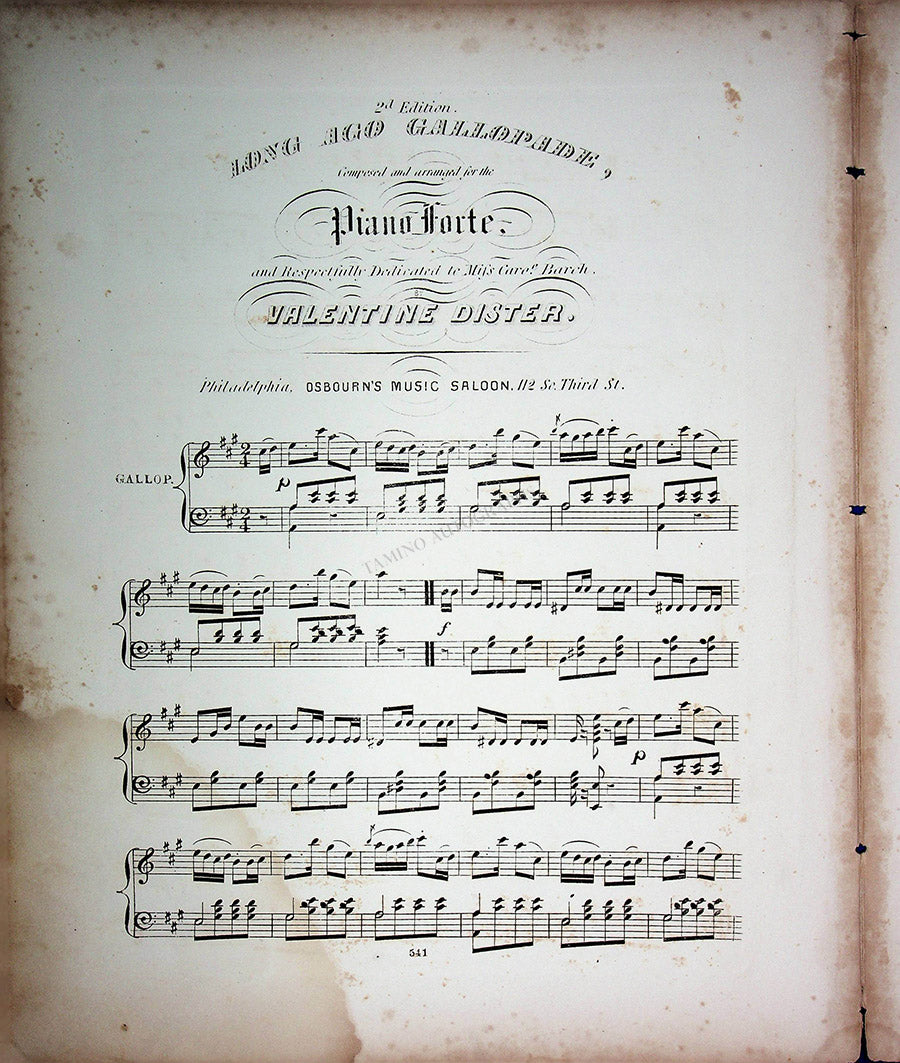 Opera Vintage Collection of Scores from Songs & Arias – Tamino