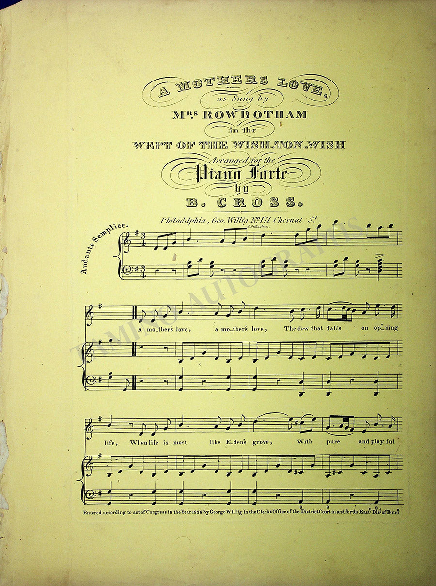 Opera Vintage Collection of Scores from Songs & Arias – Tamino