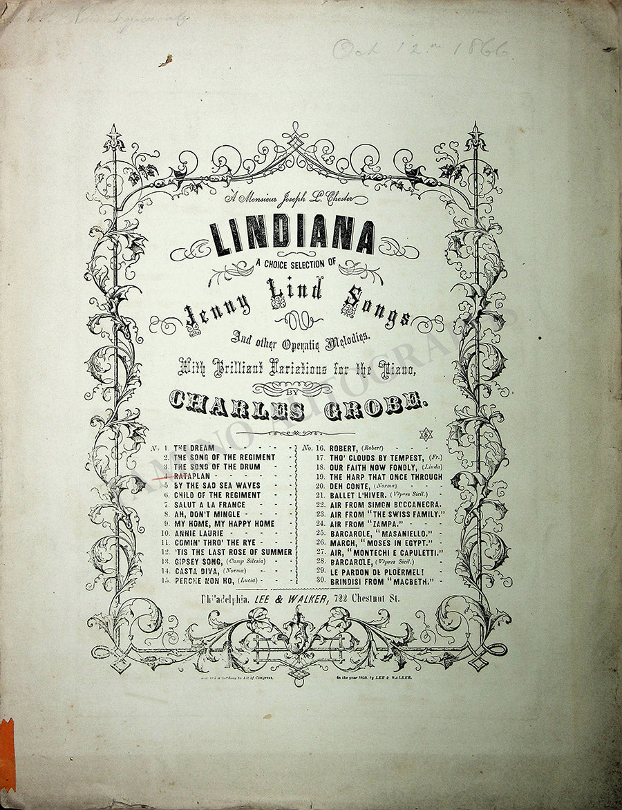 Opera Vintage Collection of Scores from Songs & Arias – Tamino
