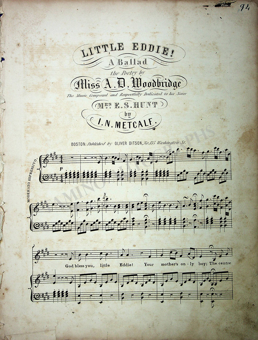 Opera Vintage Collection of Scores from Songs & Arias – Tamino