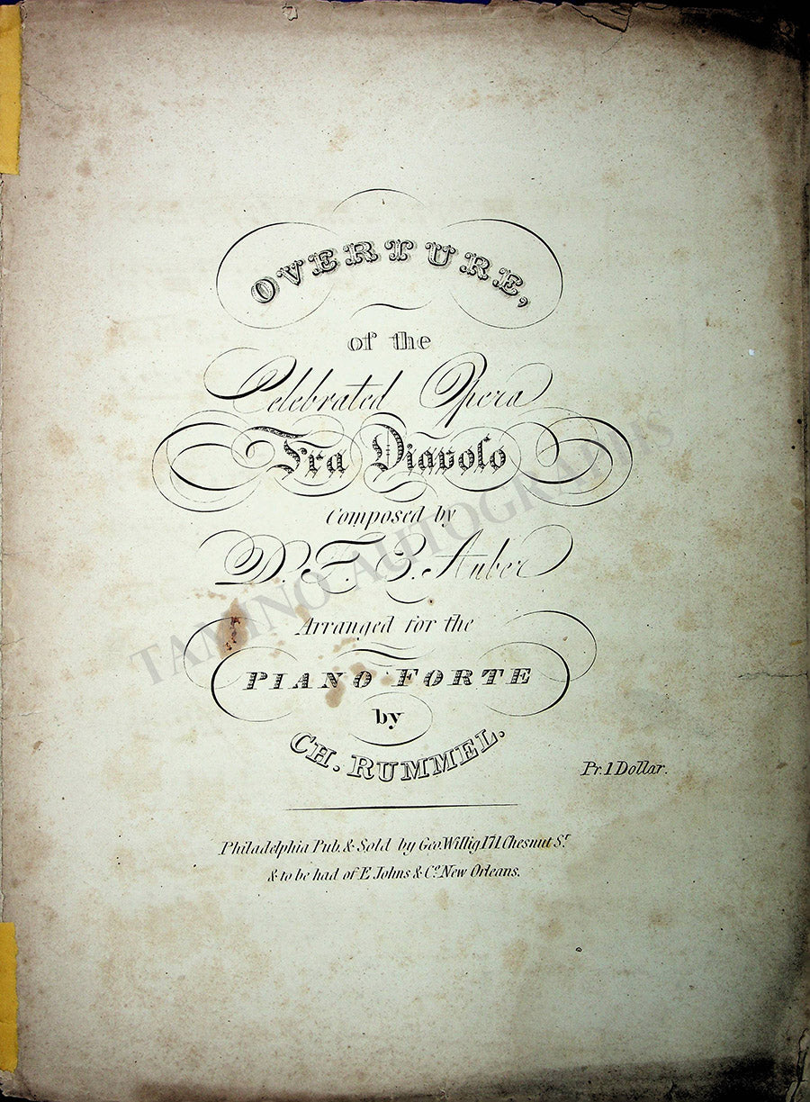 Opera Vintage Collection of Scores from Songs & Arias – Tamino