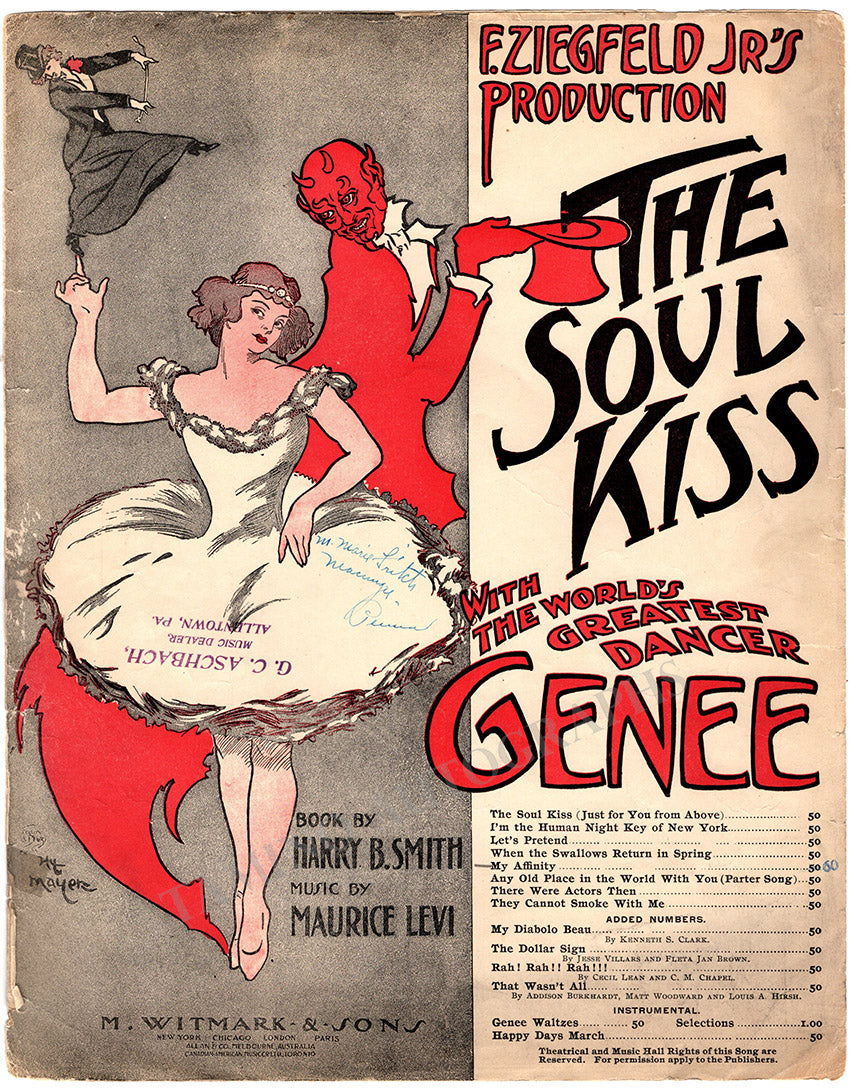 Dance Vintage Scores Collection – Tamino Autographs