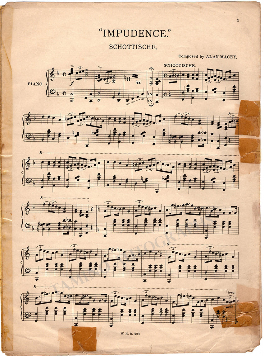 Dance Vintage Scores Collection – Tamino Autographs