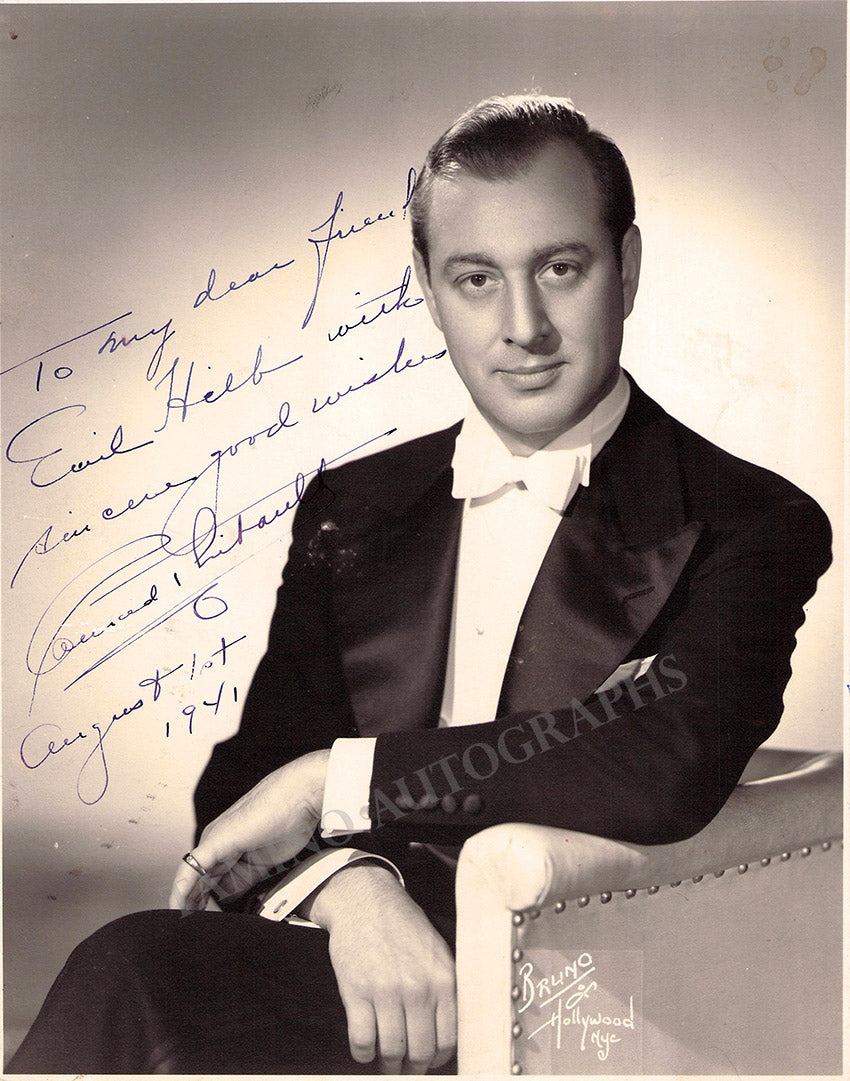 Conrad Thibault Autograph Photo – Tamino