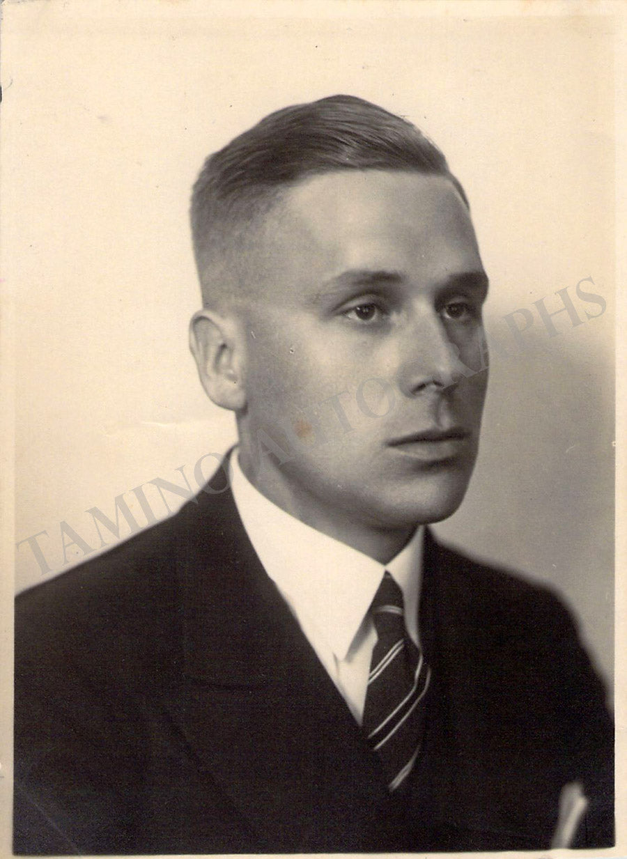 Edmund Von Borck Autograph Signed Photograph 1935