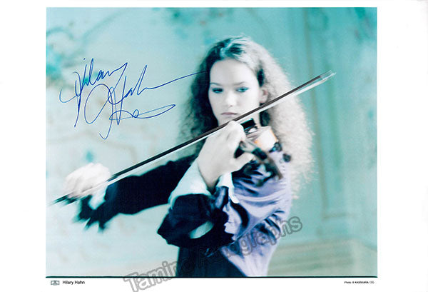 Hilary Hahn Autographs Photographs – Tamino Autographs