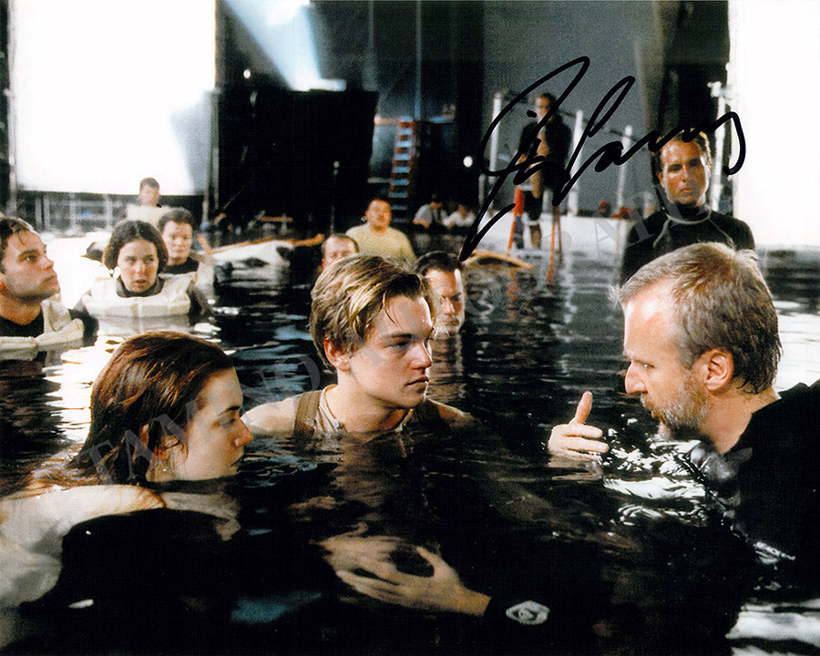 James Cameron Autograph Photograph in Titanic – Tamino
