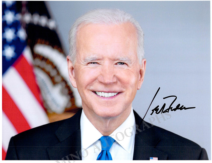 Joe Biden Autograph Signed Photograph – Tamino