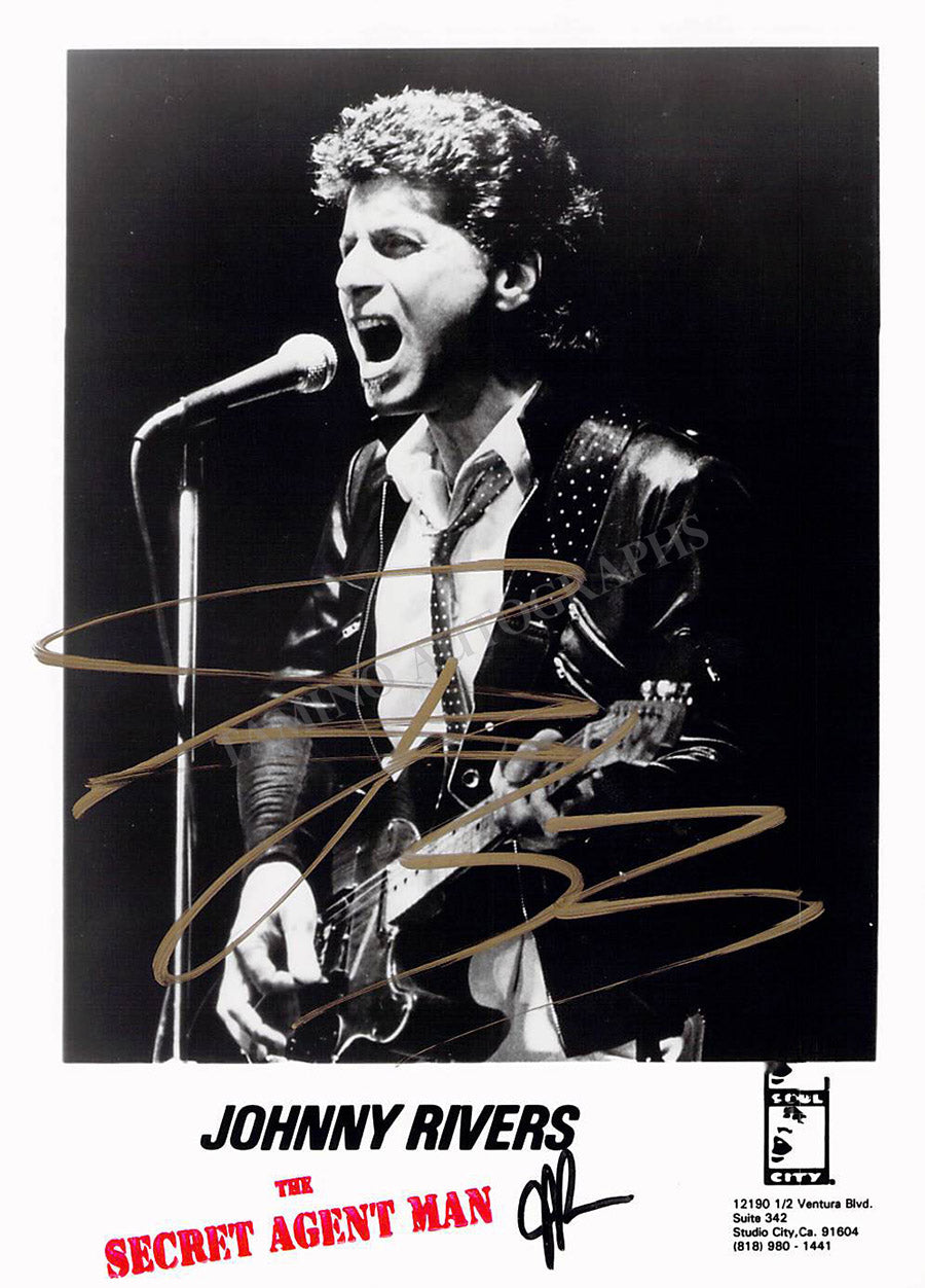 Rivers, Johnny - Signed Photograph – Tamino
