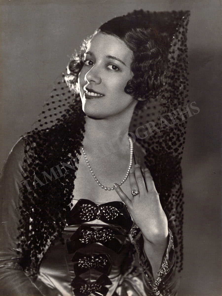 Lily Pons Unsigned Photographs Lot x 33 – Tamino