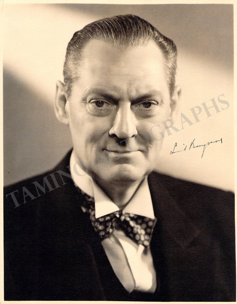 Barrymore, Lionel - Signed Photograph