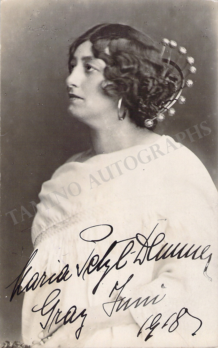 PETZL-DEMMER, Marie – Tamino Autographs