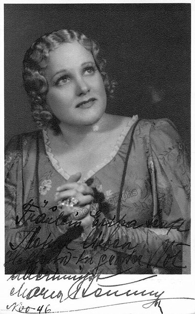 Maria Reining Autographs – Tamino
