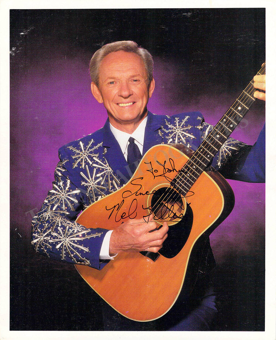 Mel Tillis Autograph Photograph – Tamino