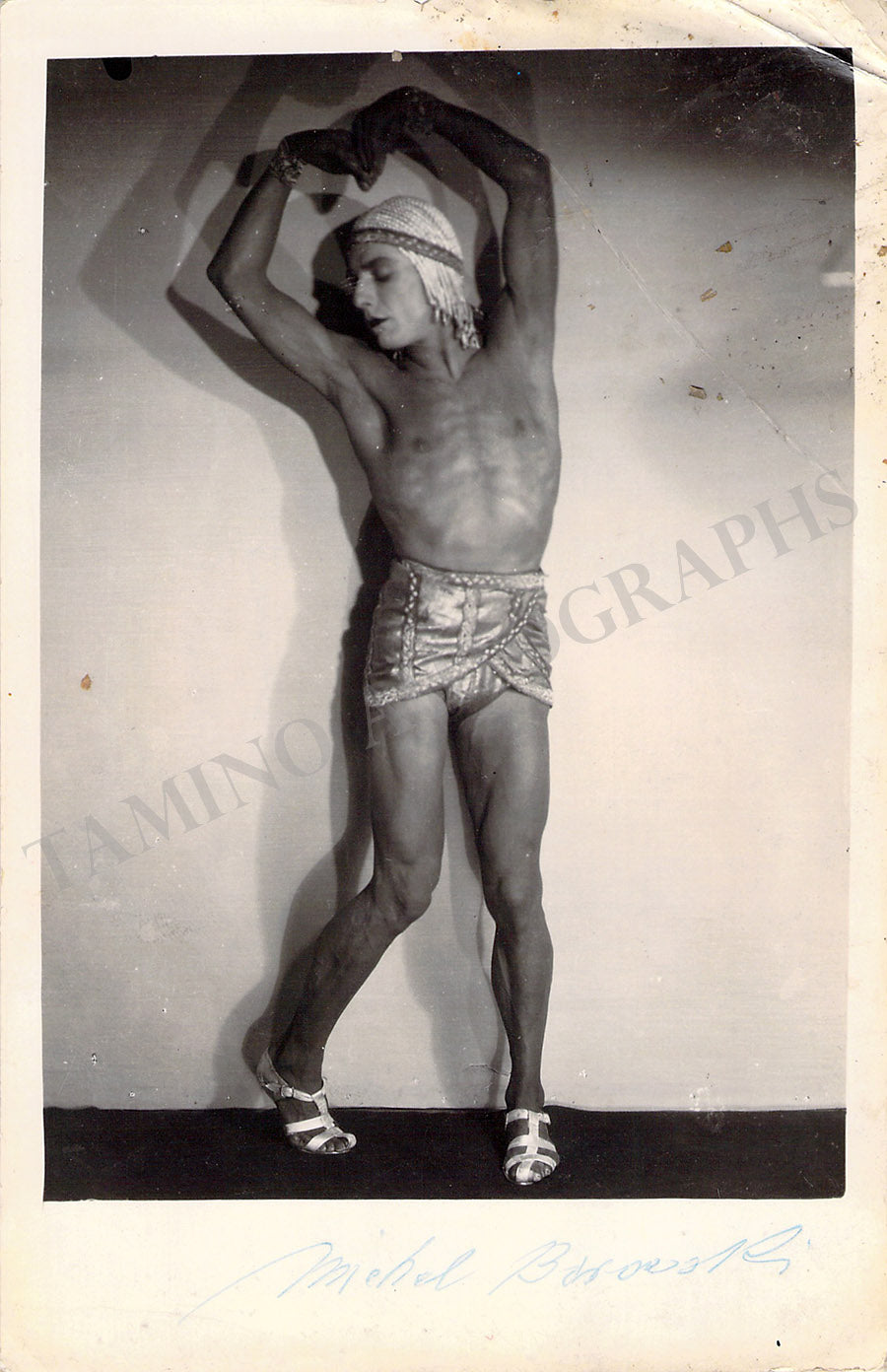 Michel Borovsky Autograph Signed Photograph – Tamino