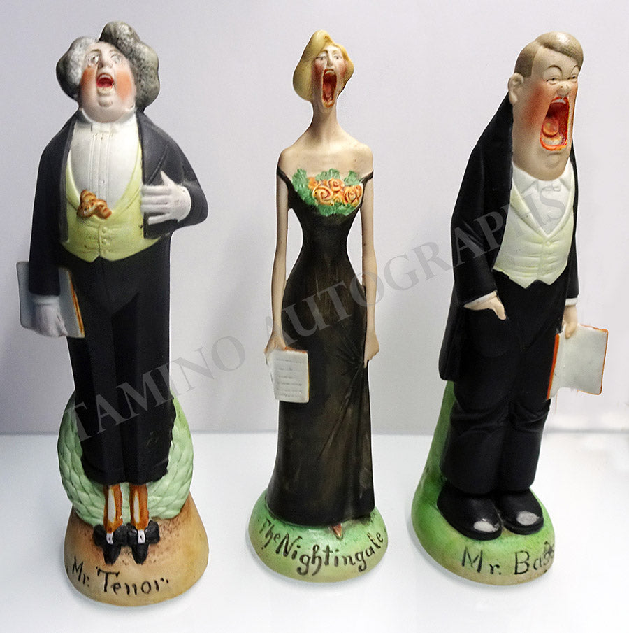 Opera Singers Statuettes Set of 3 – Tamino