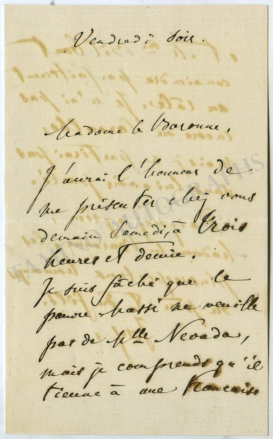 Richard D'Ivry Autograph Letters Signed Set x 2 – Tamino