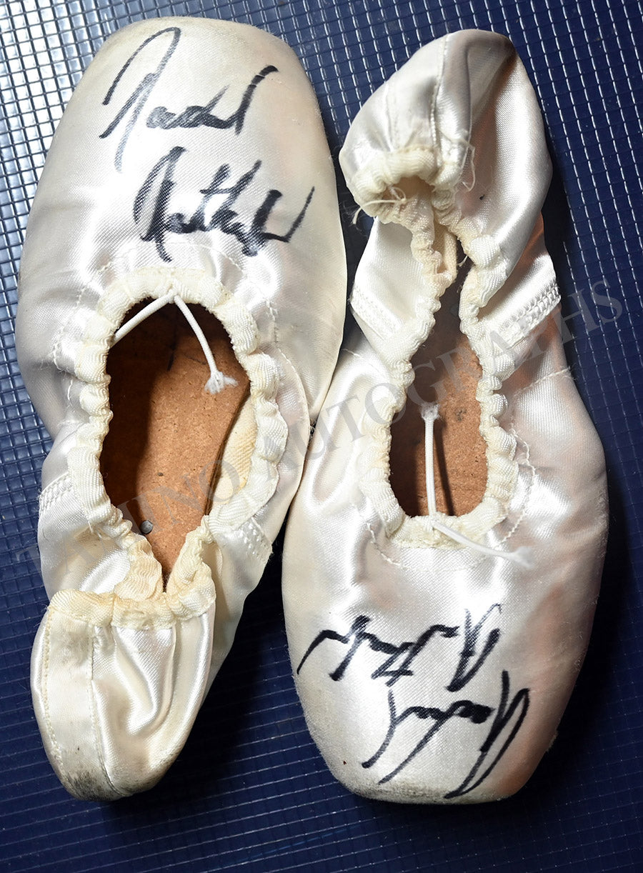 Rutherford, Rachel - Signed Pair of Pointe Shoes