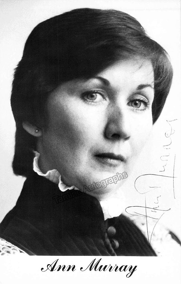 MURRAY, Ann (Various Autographs) – Tamino