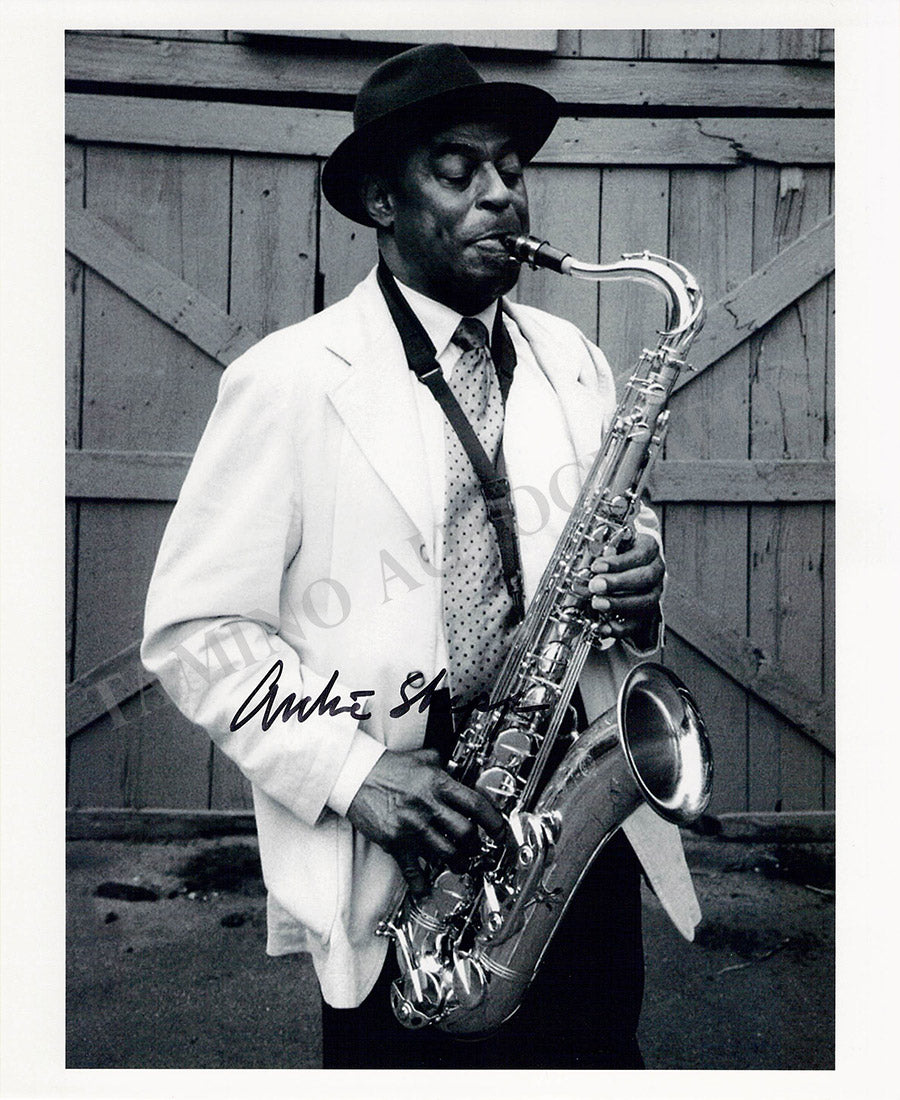 Archie Shepp saxophone autograph – Tamino Autographs