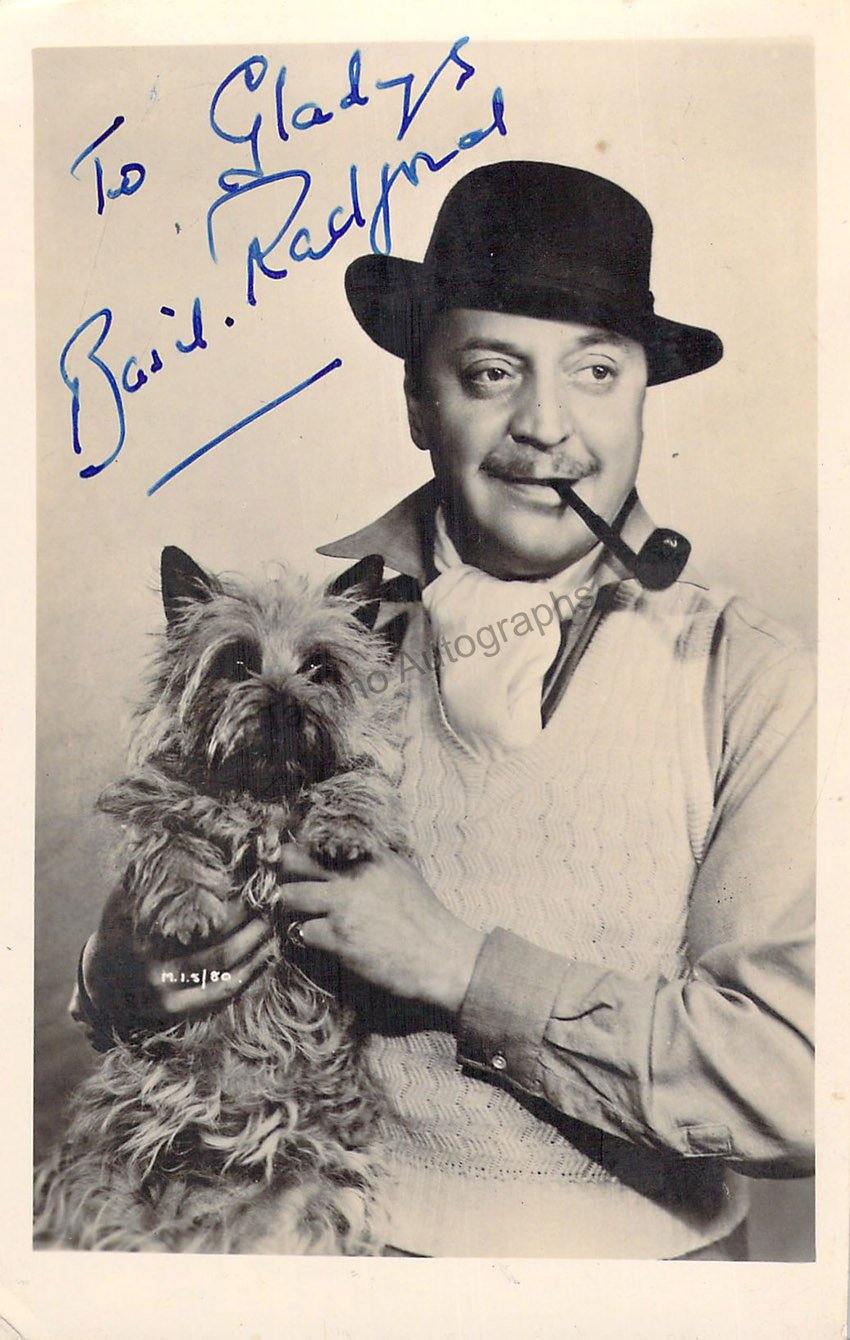Radford, Basil - Signed Photograph – Tamino