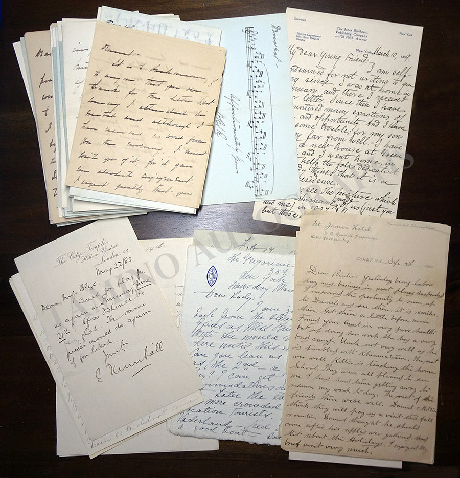 Blye, Birdice (Birdie) - Letter Archive – Tamino