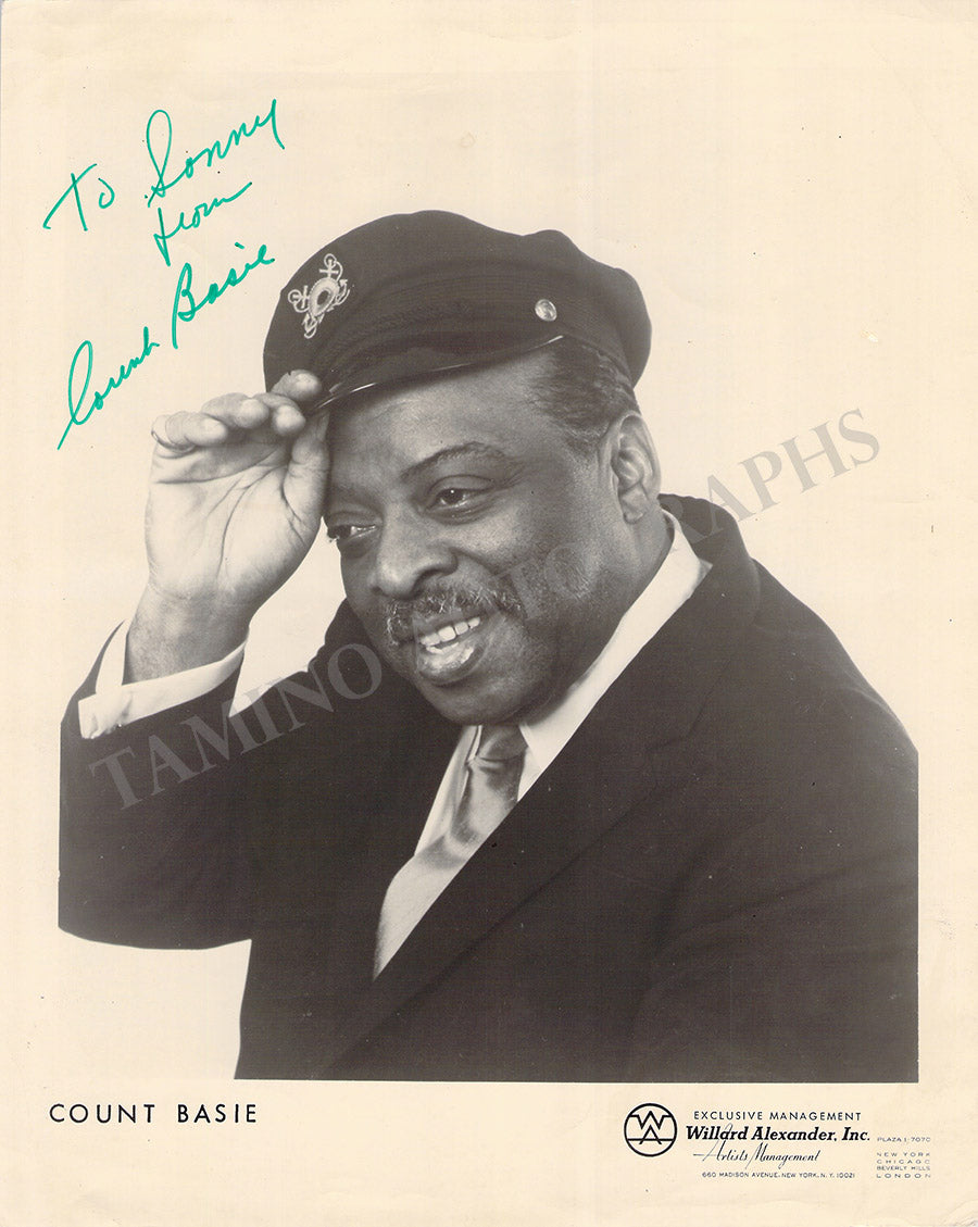 Count Basie Autograph Photograph – Tamino