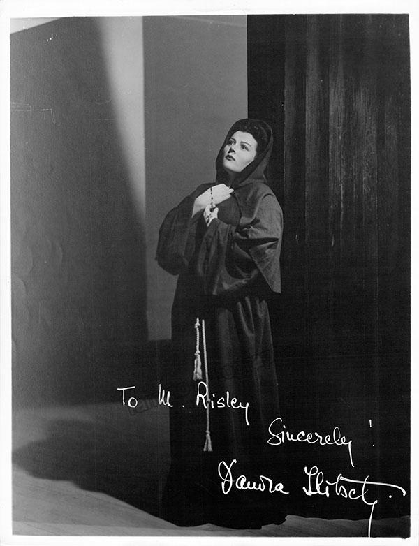 ILLITSCH, Daniza (Various Autographs) – Tamino Autographs