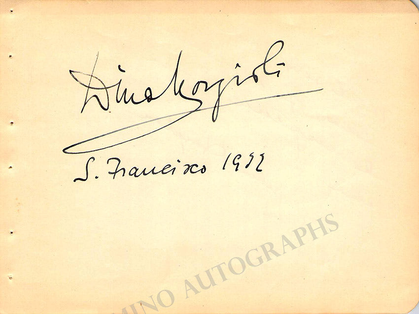 Opera Singers 1900s to 1940s - Autographed Lot of 37 Items – Tamino