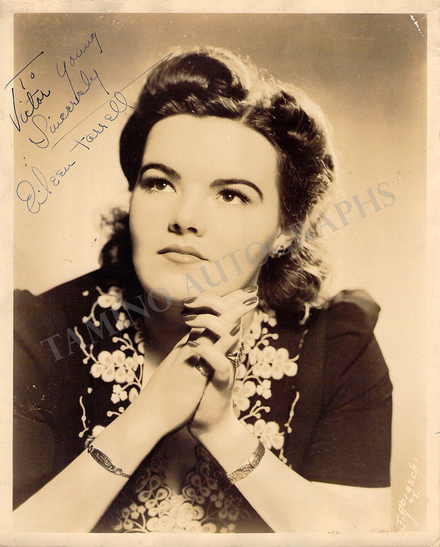 FARRELL, Eileen (Various Autographs) – Tamino