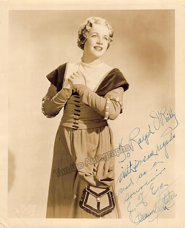 Steber, Eleanor - Signed Photo in Die Meistersinger – Tamino
