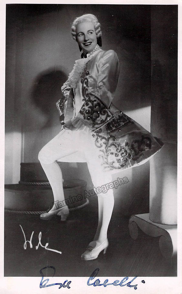 CAVELTI, Elsa (Various Autographs) – Tamino Autographs