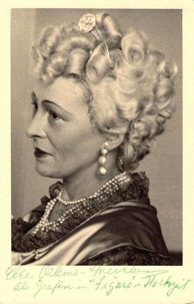 OEHME-FÖRSTER, Elsa (Various Autographs) – Tamino