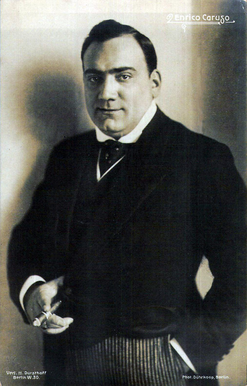 Enrico Caruso Photographs – Tamino Autographs