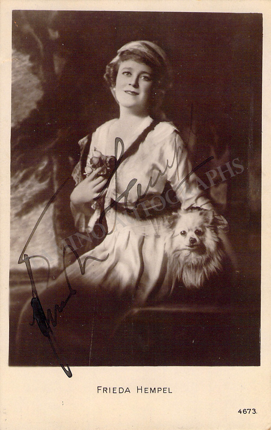 Frieda Hempel Autographs (Different Choices) – Tamino Autographs