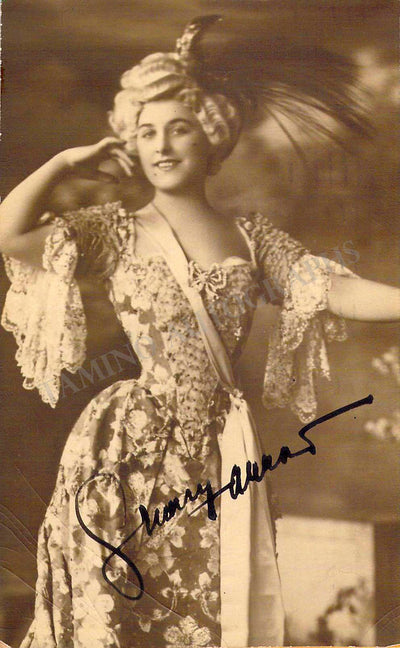 FARRAR, Geraldine (Various Autographs) – Tamino