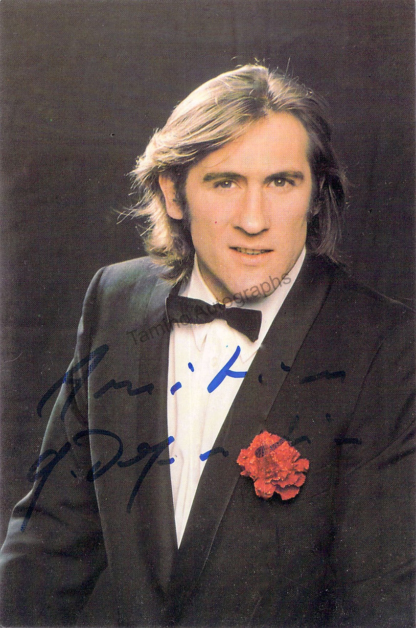 Depardieu, Gerard - Signed Photograph – Tamino