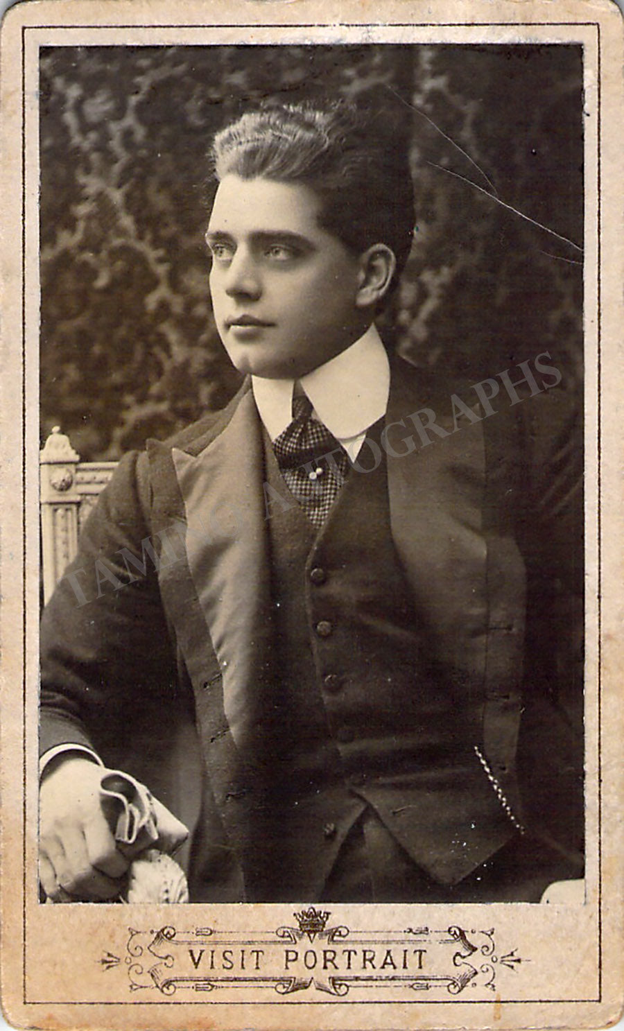 Giuseppe Anselmi Photographs Vintage CDVs – Tamino