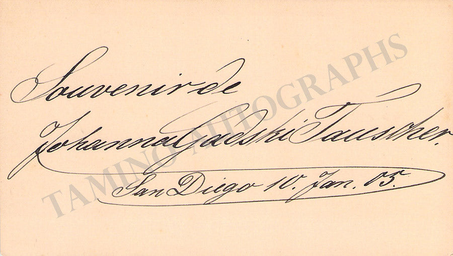 Opera Singers Autographs Signatures Lot x 85 1910s-1930s – Tamino