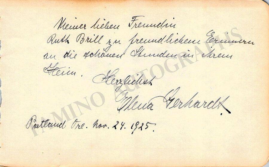 Opera Singers Autographs Signatures Lot x 74 1910s-1930s – Tamino