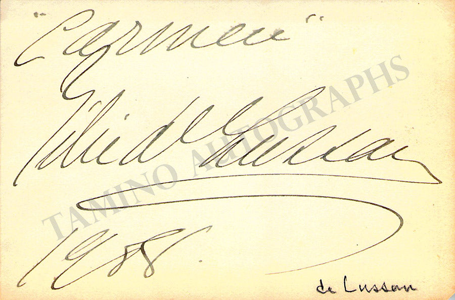 Opera Singers Autographs Signatures Lot x 74 1910s-1930s – Tamino