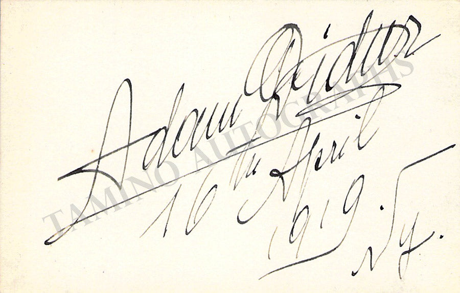 Opera Singers Autographs Signatures Lot x 74 1910s-1930s – Tamino