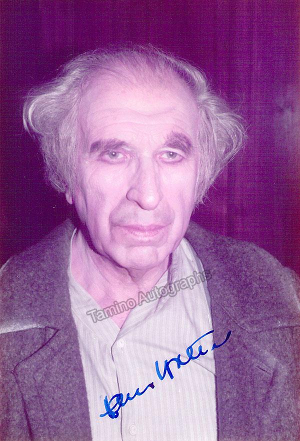 Hans Hotter Autographs – Tamino Autographs
